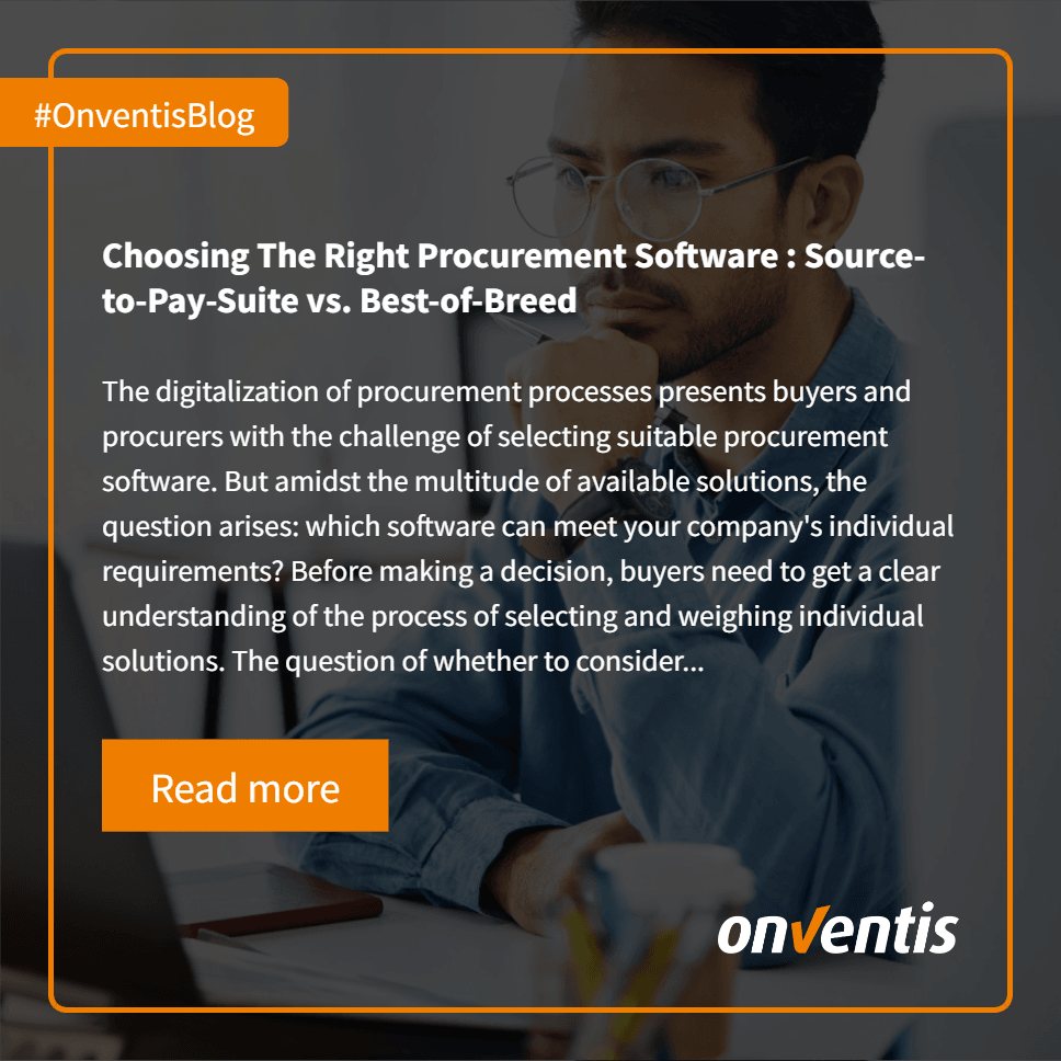 Choosing the right procurement software