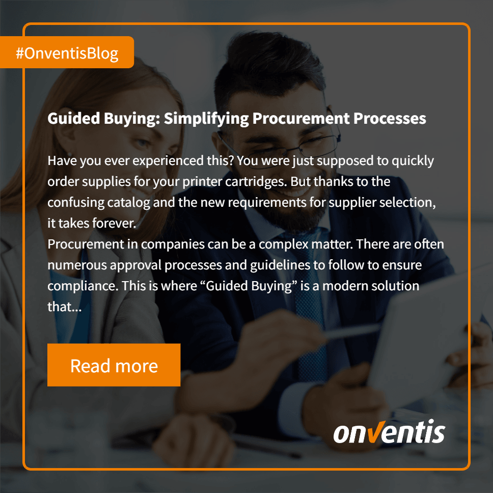 Guided Buying: Simplifying Procurement Processes